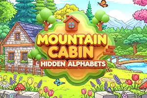 Play Mountain Cabin Hidden Alphabets at Online-HiddenObjectGames.com